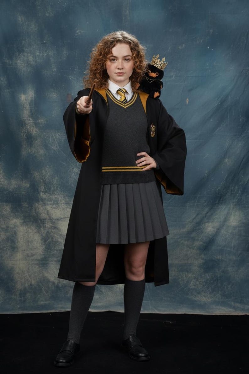 Wizard School Uniform Cosplay Costume for Kids & Adults - Etsy