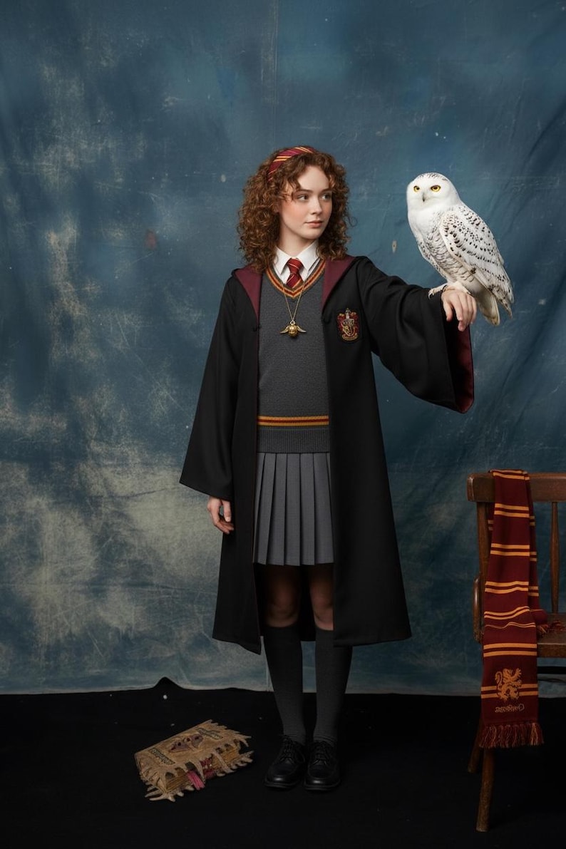 Wizard School Uniform Cosplay Costume for Kids & Adults - Etsy