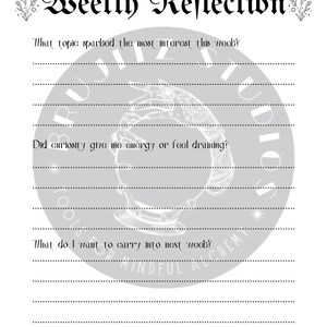 Cabinet of Curiosities | Printable Mindfulness Worksheet | Energy ...