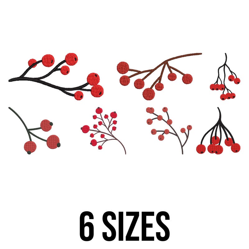 Rowan Branch and Berries - Etsy