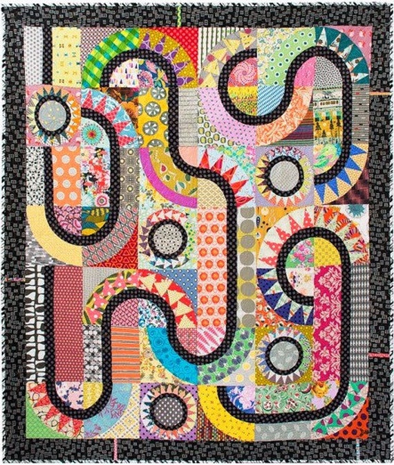 Road Trip quilt pattern | Etsy