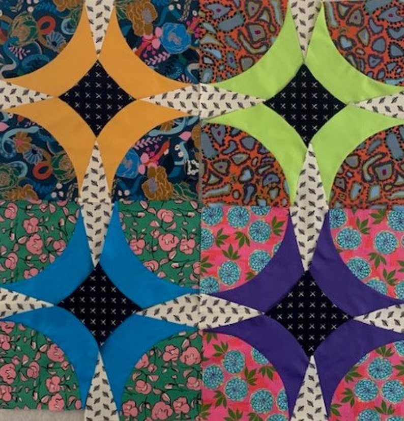 PDF of Friendship Ring Quilt Pattern (Download Now) - Etsy