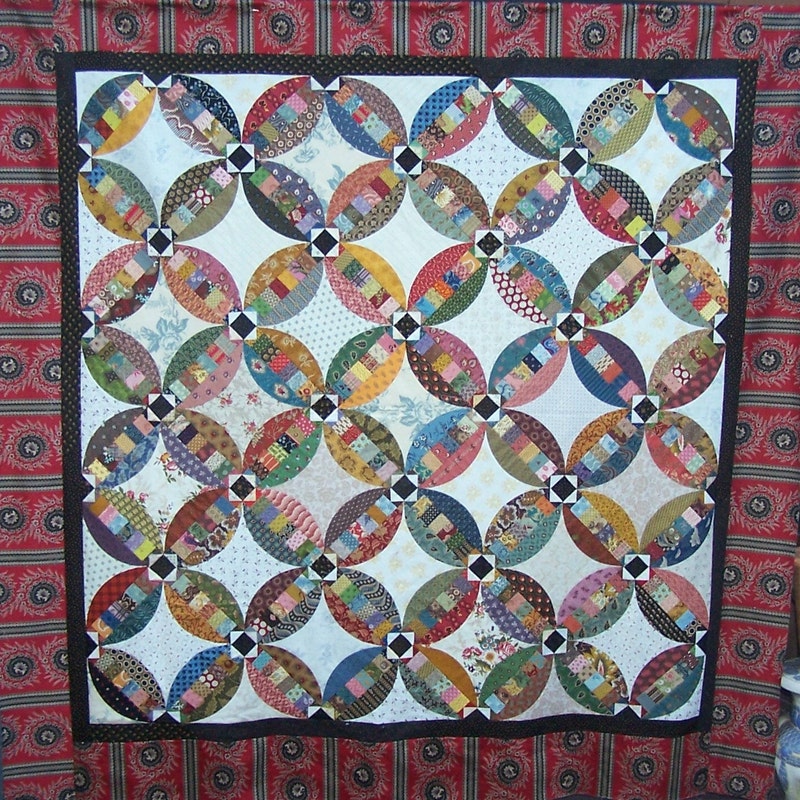 Wedding Ring Quilt - Etsy
