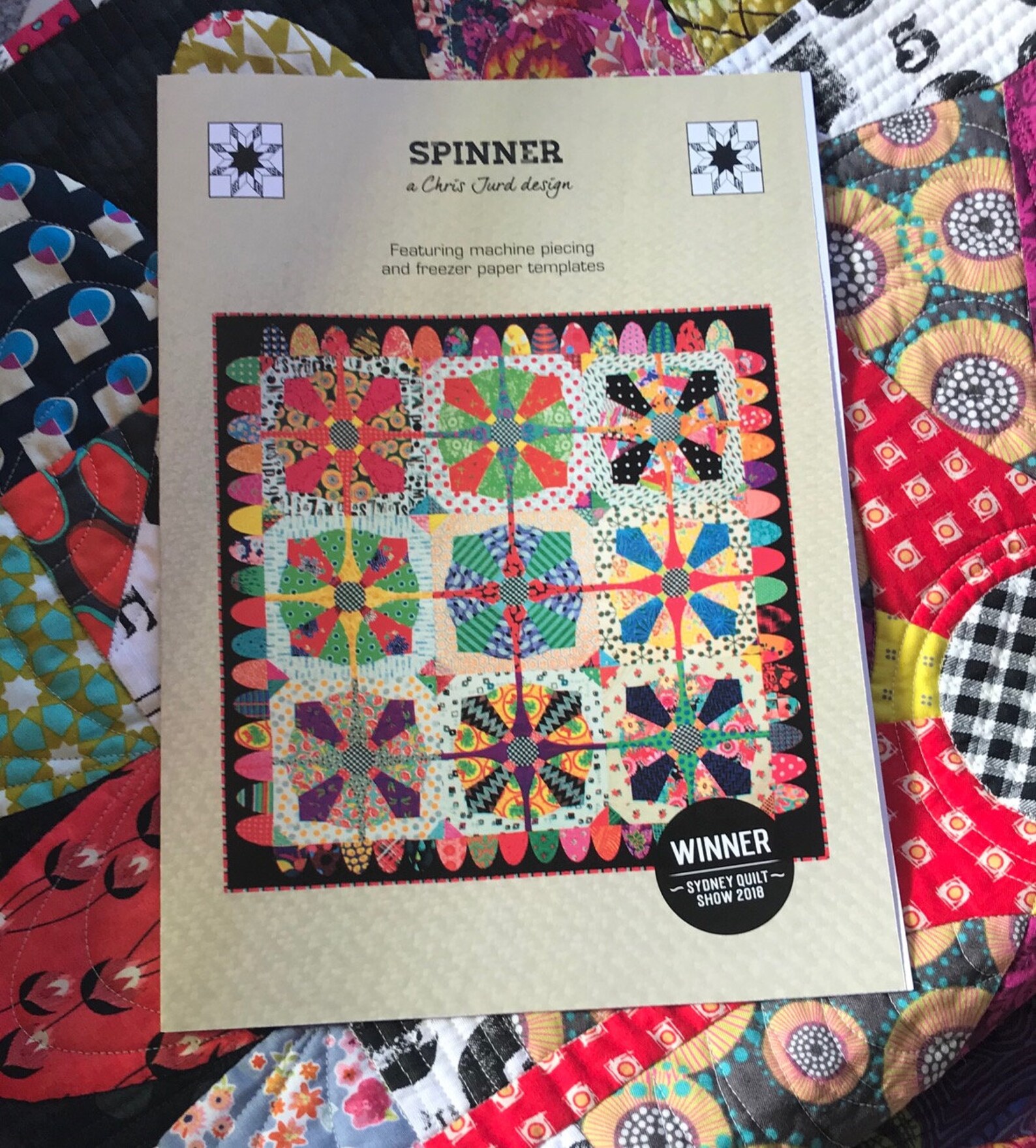 PDF of Spinner Quilt Pattern - Etsy