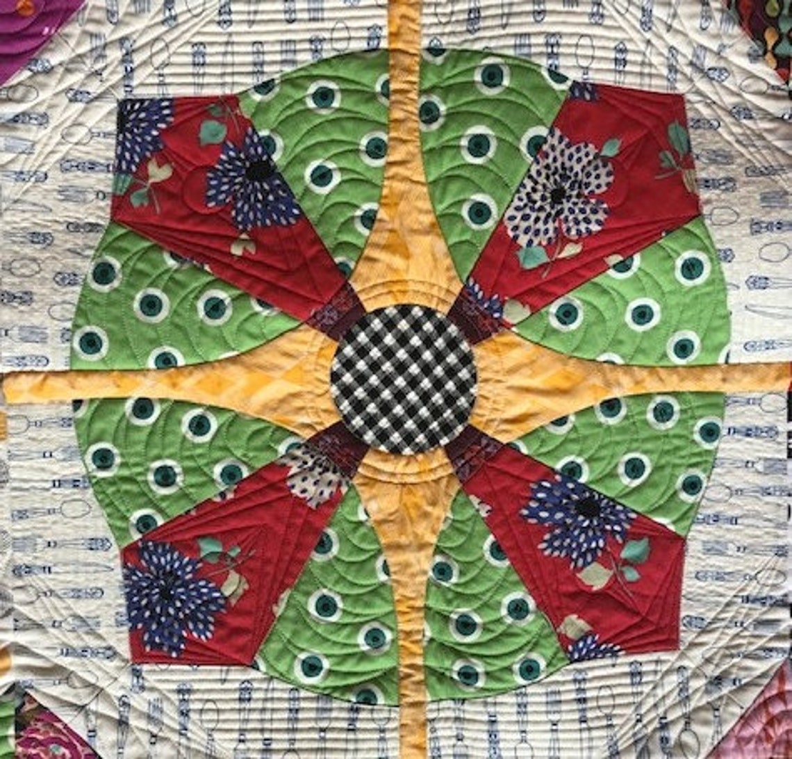 PDF of Spinner Quilt Pattern - Etsy