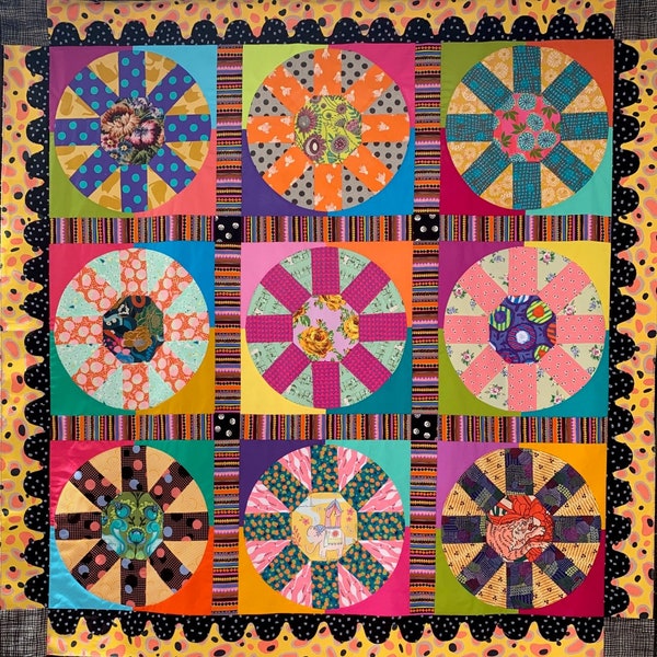 Calypso Quilt Pattern - Etsy