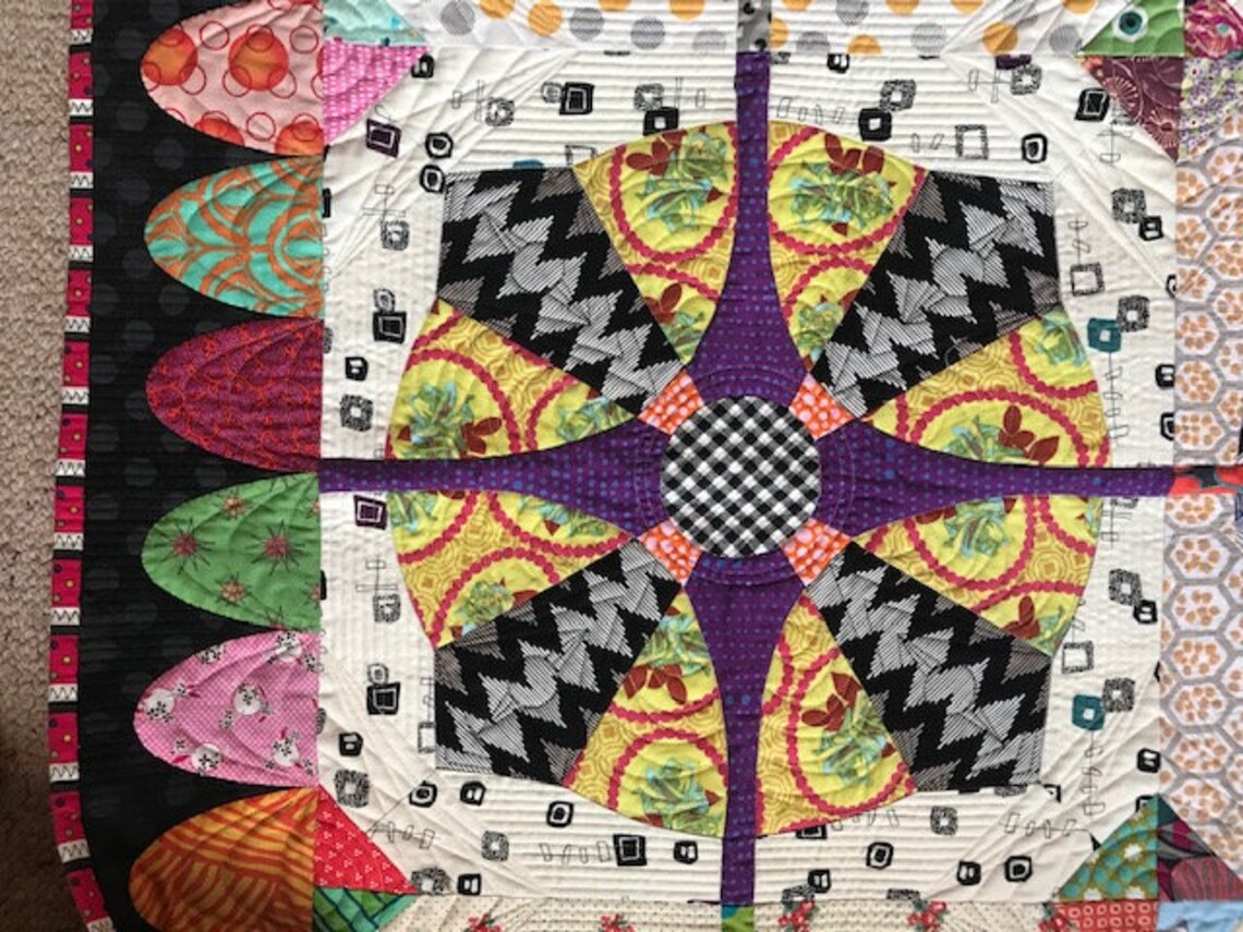 PDF of Spinner Quilt Pattern - Etsy