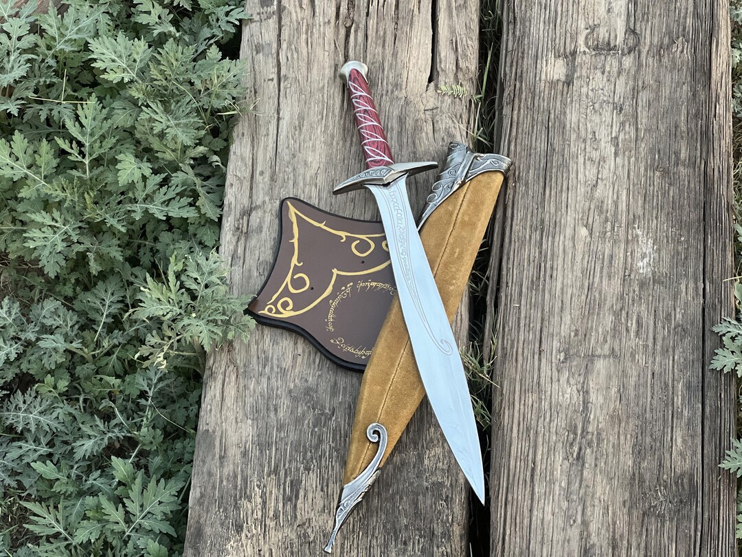 Handmade Stainless Steel Frodo's Sword Replica With Scabbard - Etsy