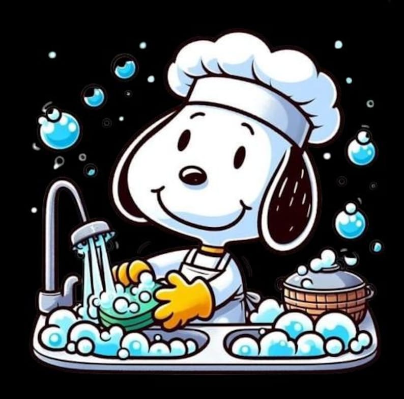 Snoopy Stickers | 25+ Cute Cartoon Dog Clipart (digital Download) - Etsy