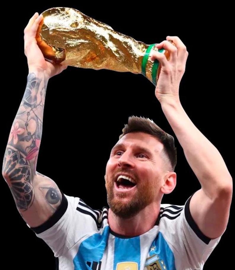 Lionel Messi Sticker Bundle: 20+ Football Player PNG SVG (digital ...