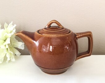 Mccoy Brown Teapot - Etsy