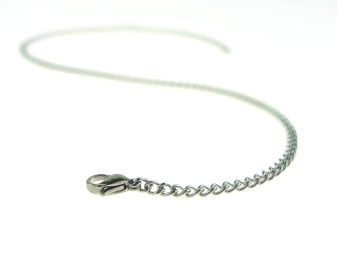 20" Stainless Steel Chain With Stainless Steel Clasp - Etsy