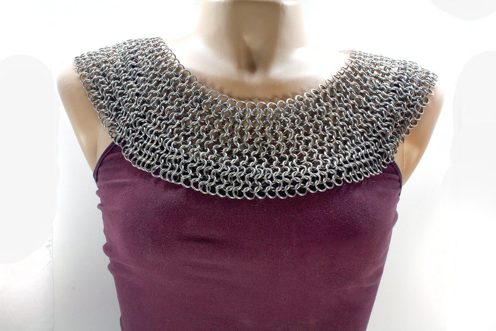 Chainmail Armor Bishop's Mantle Aluminum - Etsy