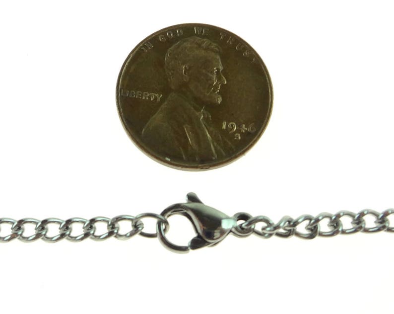 Stainless Steel Chain 26 Inch (66cm) With Stainless Clasp - Etsy