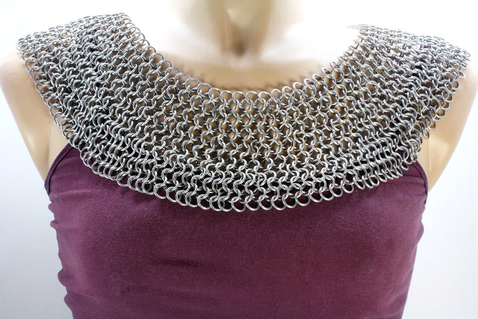 Chainmail Armor Bishop's Mantle Aluminum - Etsy