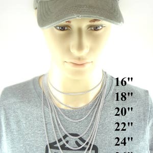 Stainless Steel Chain 26 Inch (66cm) With Stainless Clasp - Etsy