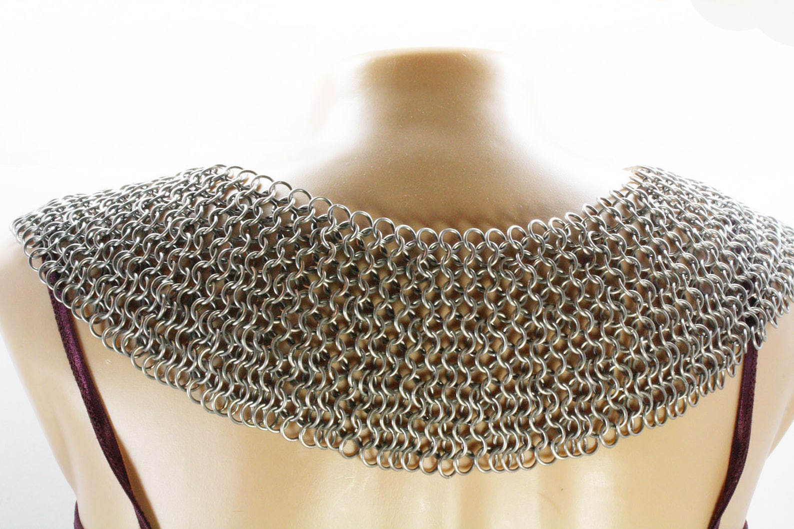 Chainmail Armor Bishop's Mantle Aluminum - Etsy
