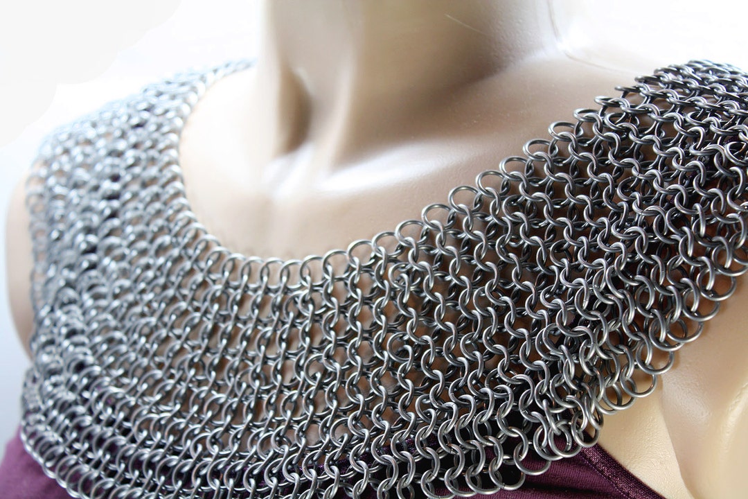 Chainmail Armor Bishop's Mantle Aluminum - Etsy