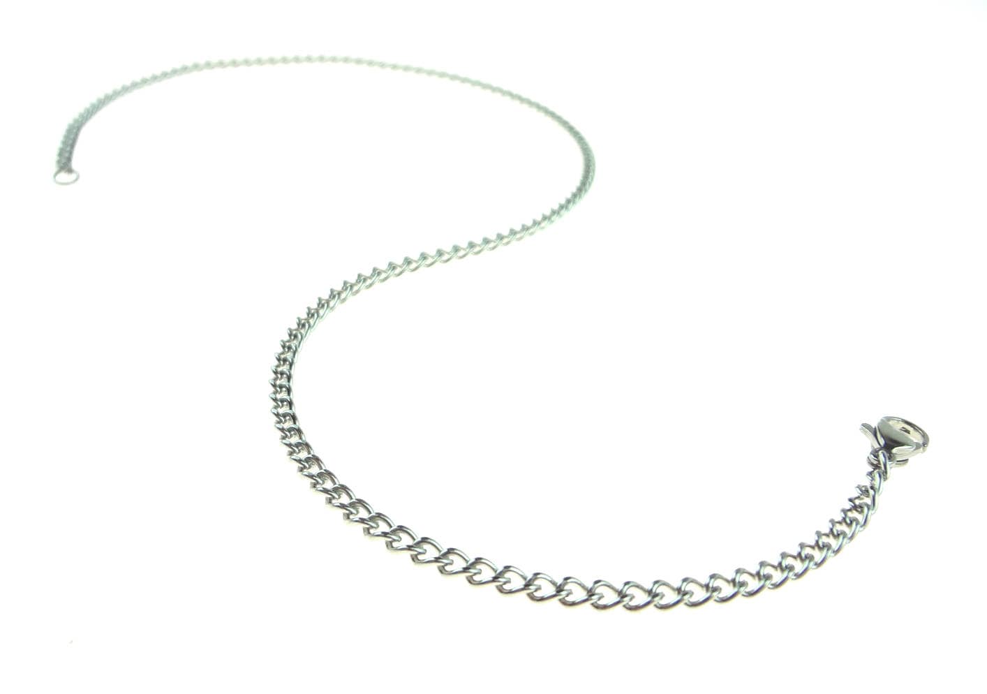22 Inch Chain Stainless Steel With Lobster Claw Clasp - Etsy