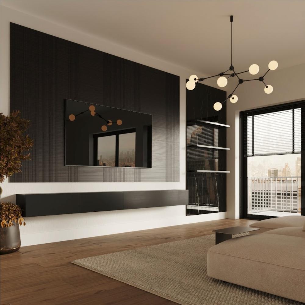 Urban Noir Pre-designed 96" X 160" Wall Panel Kit - Etsy