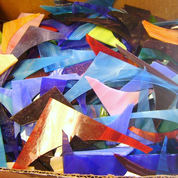 Stained Glass Scraps - Etsy