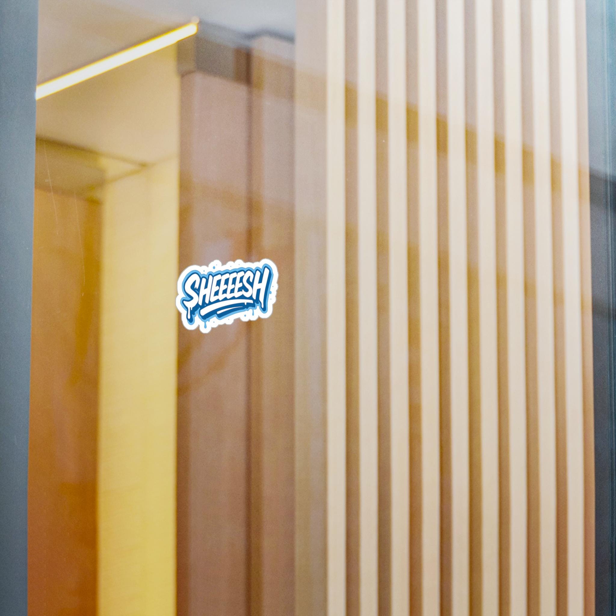 Sheeeesh Vinyl Sticker: Trendy Hype Slang Decal for Teens - Etsy