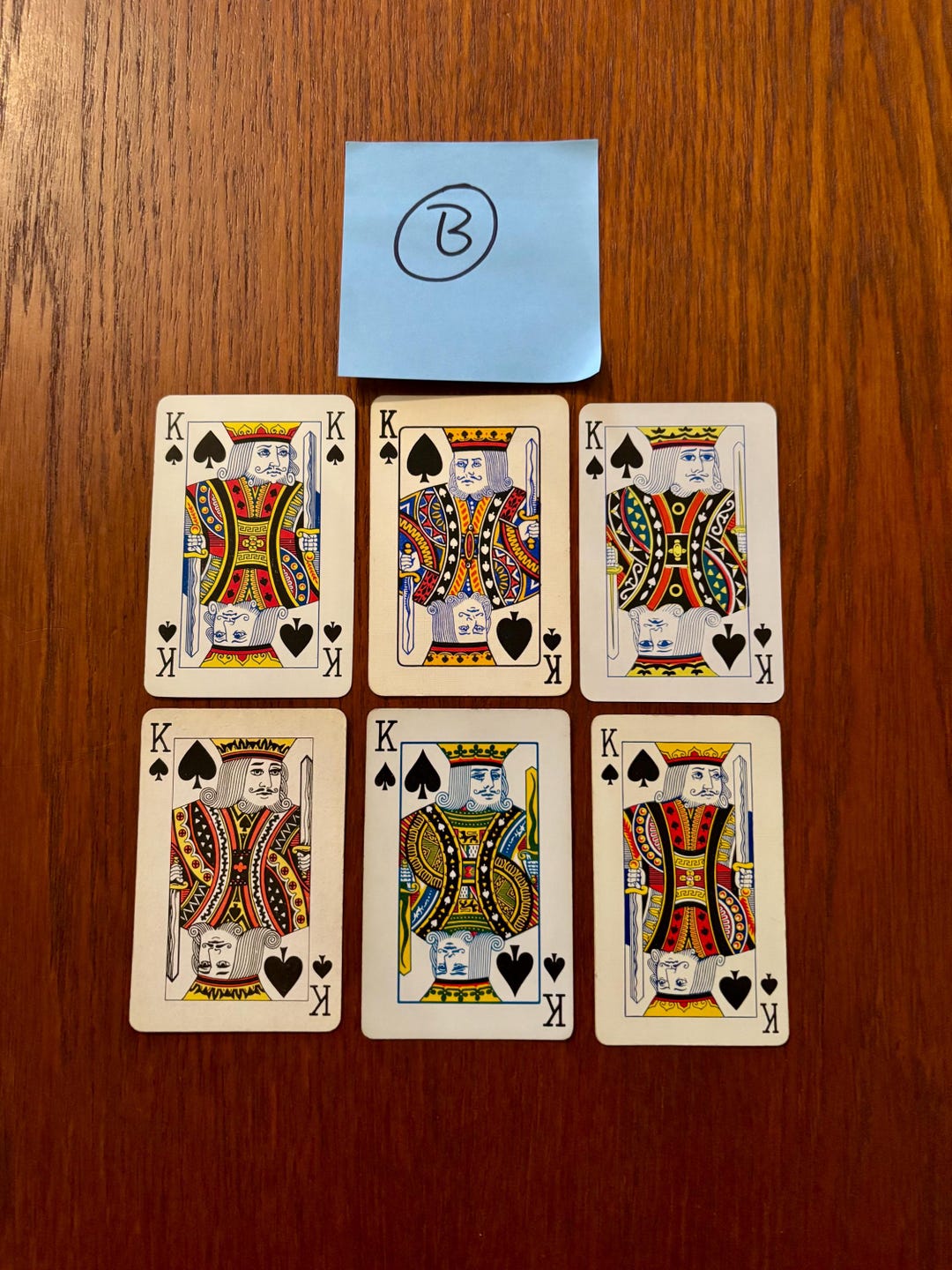 6 X King of Spades Playing Cards | Assorted L Vintage | Single Swap ...