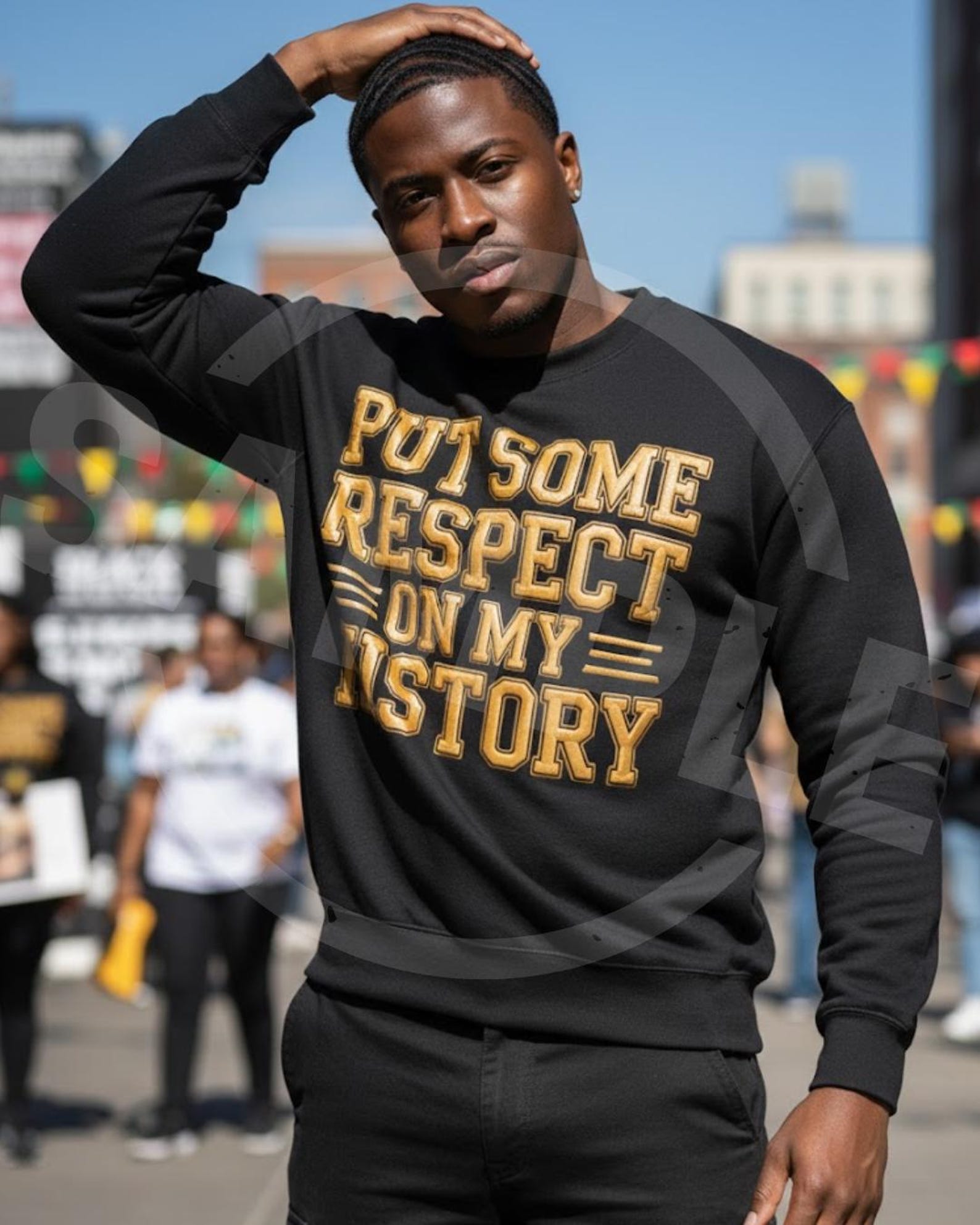 Black History Month PNG |respect on My History| Black Girl Magic ...