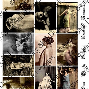 Greco Roman Beauties V3 Women Collage Sheet Vintage Photos - Etsy