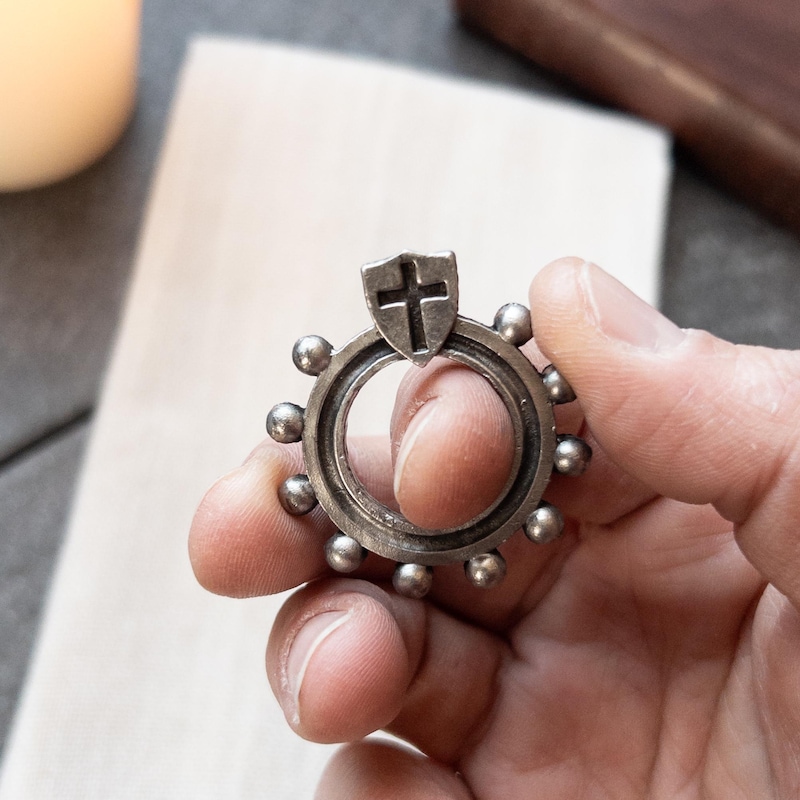 Pocket Rosary Jewelry Men - Etsy