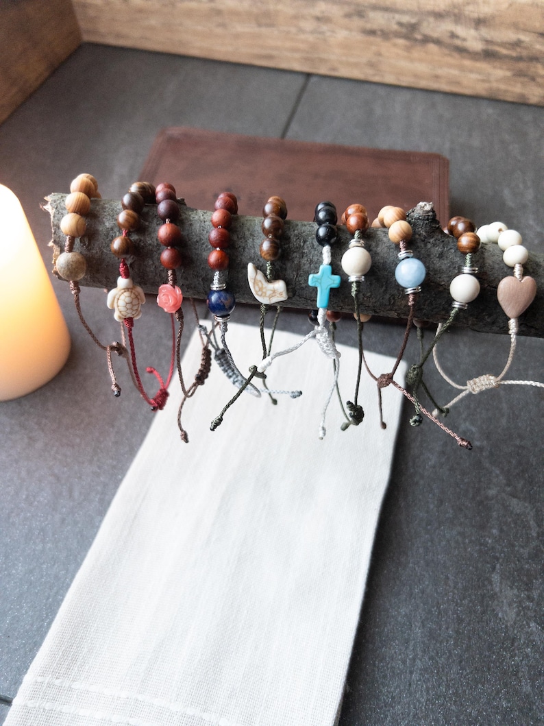 Handmade Custom Rosary Bracelet | Single Decade | Fully Customizable ...