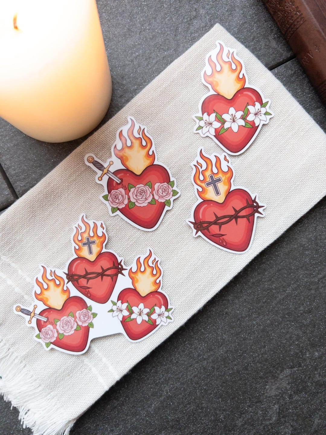Holy Family Waterproof Sticker Pack • Catholic Vinyl Sticker Set ...