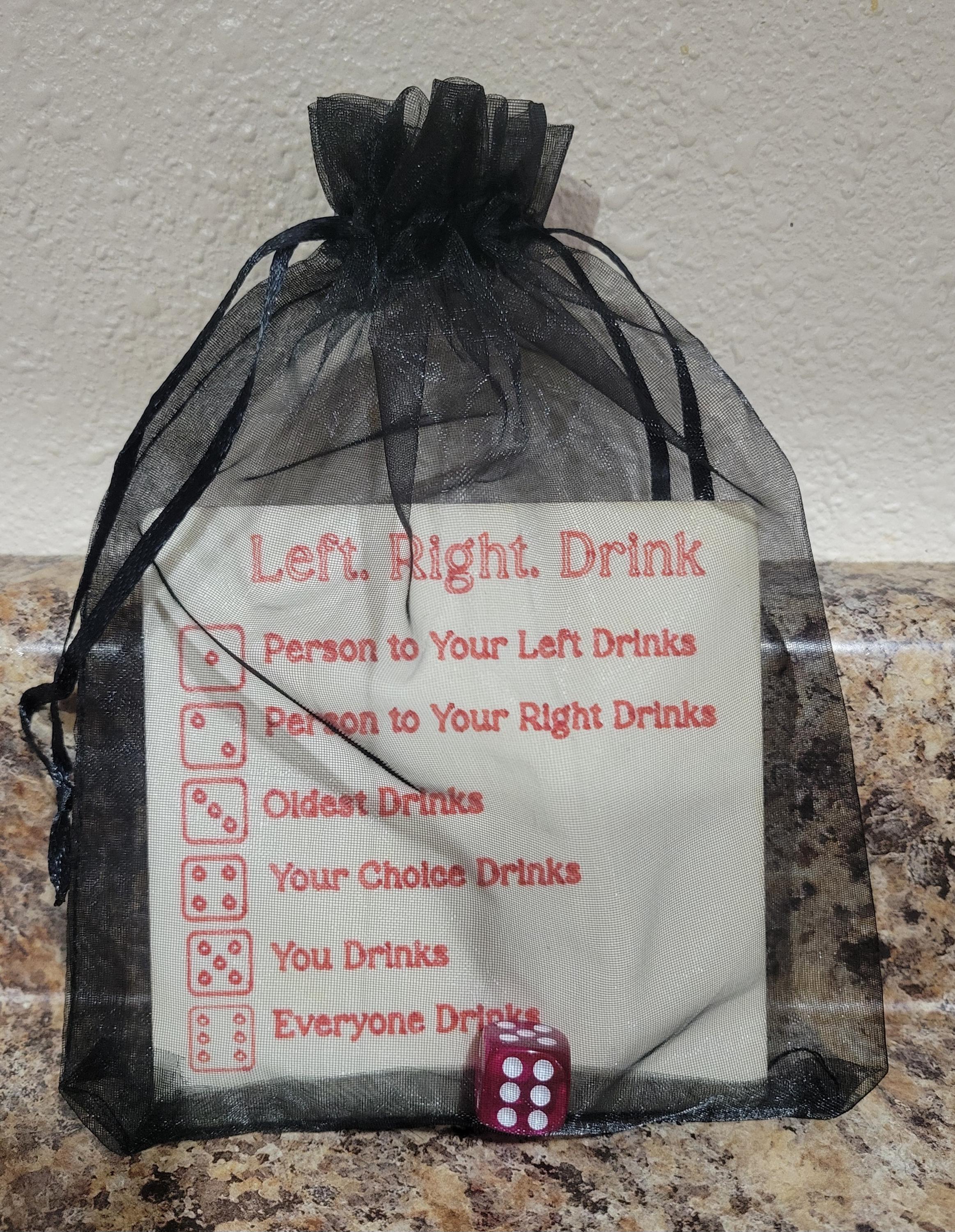 Left. Right. Drink. Game - Etsy