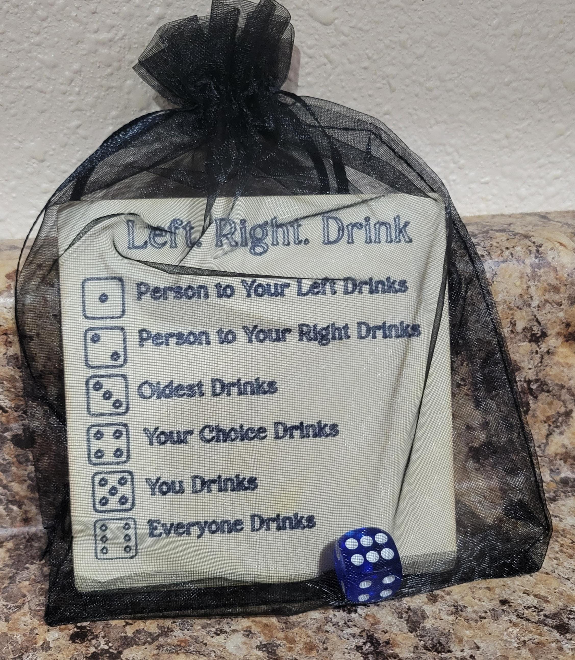 Left. Right. Drink. Game - Etsy