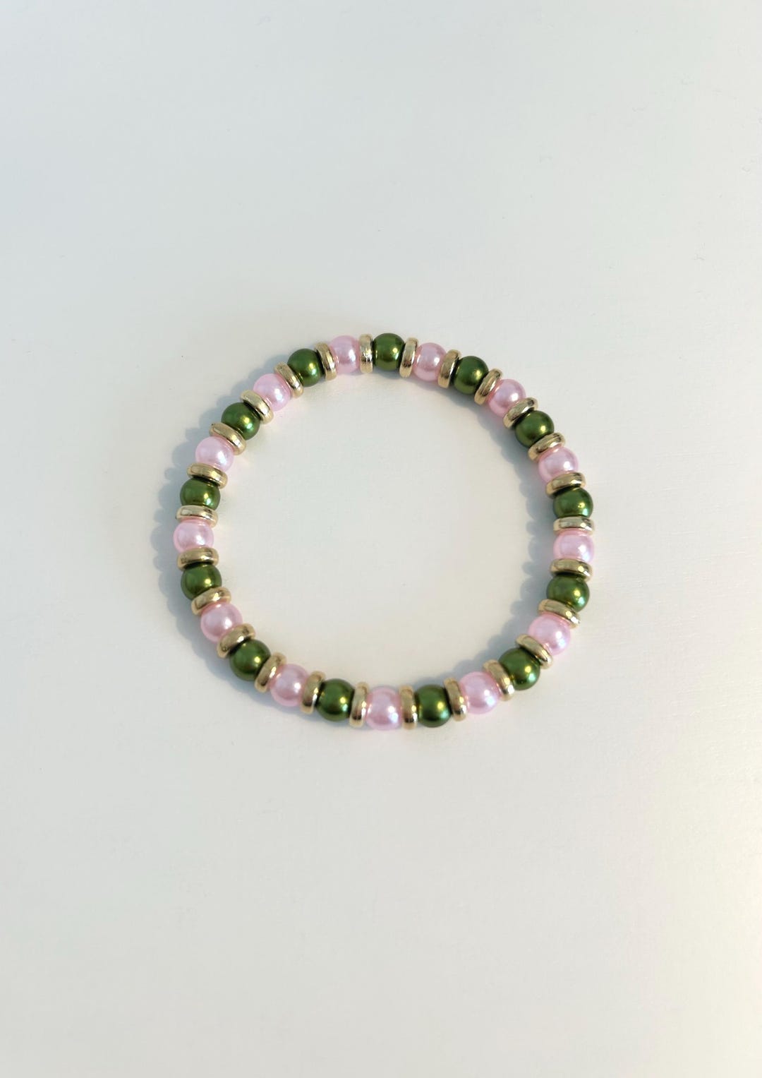 Pink and Green Wicked Inspired Bracelet - Etsy