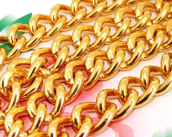 Long 5Chains egg Loop Plated Silver on Copper Metal Chain | Etsy