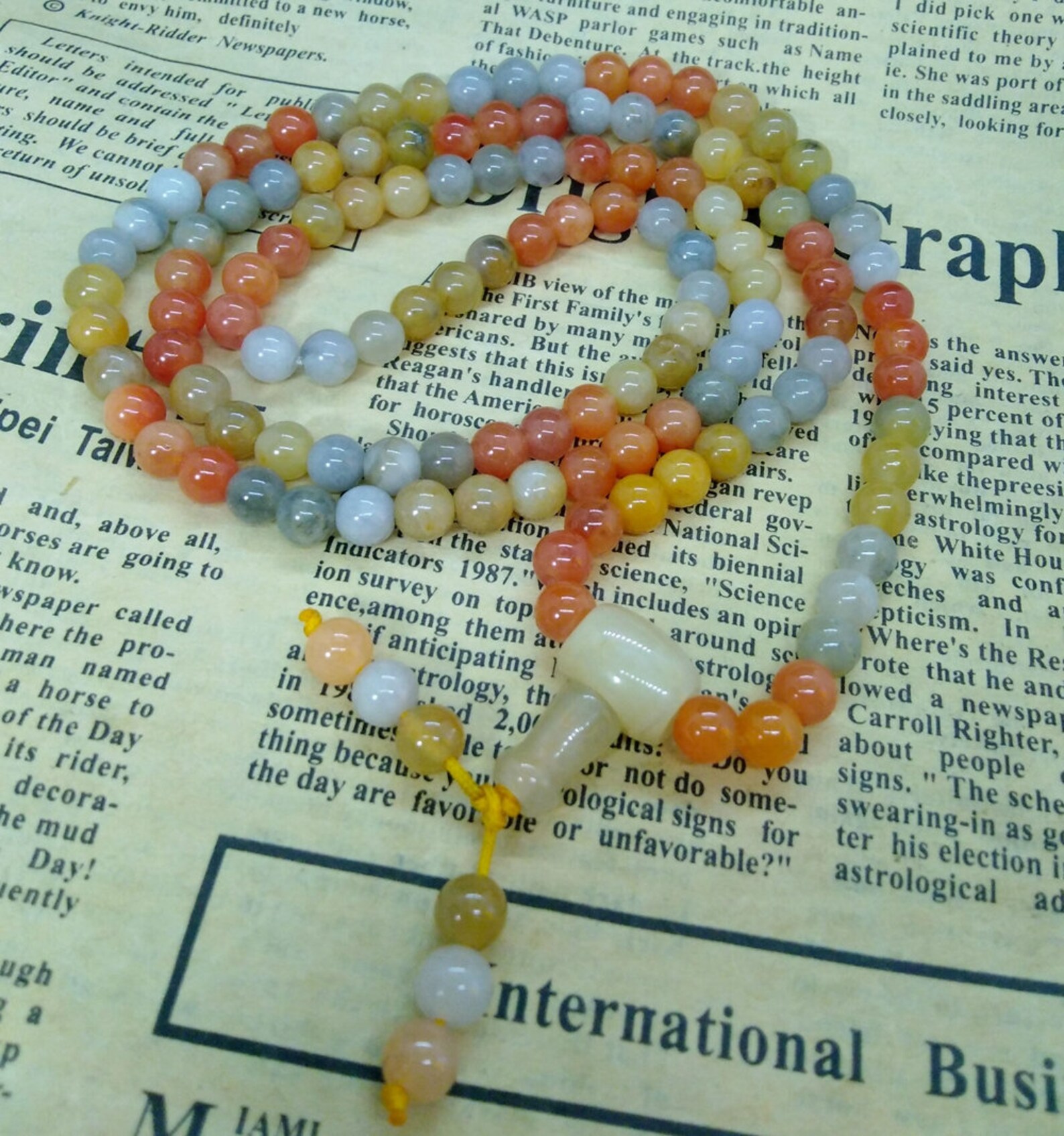 Natural Rainbow Jade Stone Bracelet Jade Stone Necklace 6mm - Etsy