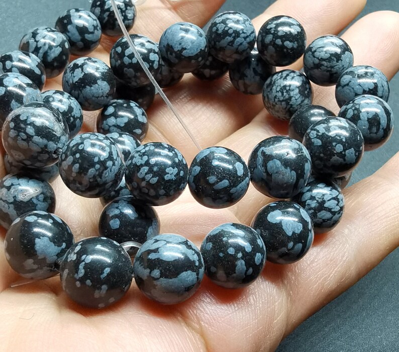 Snowflake Jasper,round Smooth Beads,4mm,6mm 8mm 10mm,charm Loose Beads ...
