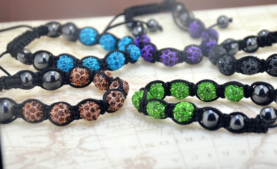 Crystal Pave Ball Bead: Cubic Zirconia Separator, 10mm - Etsy
