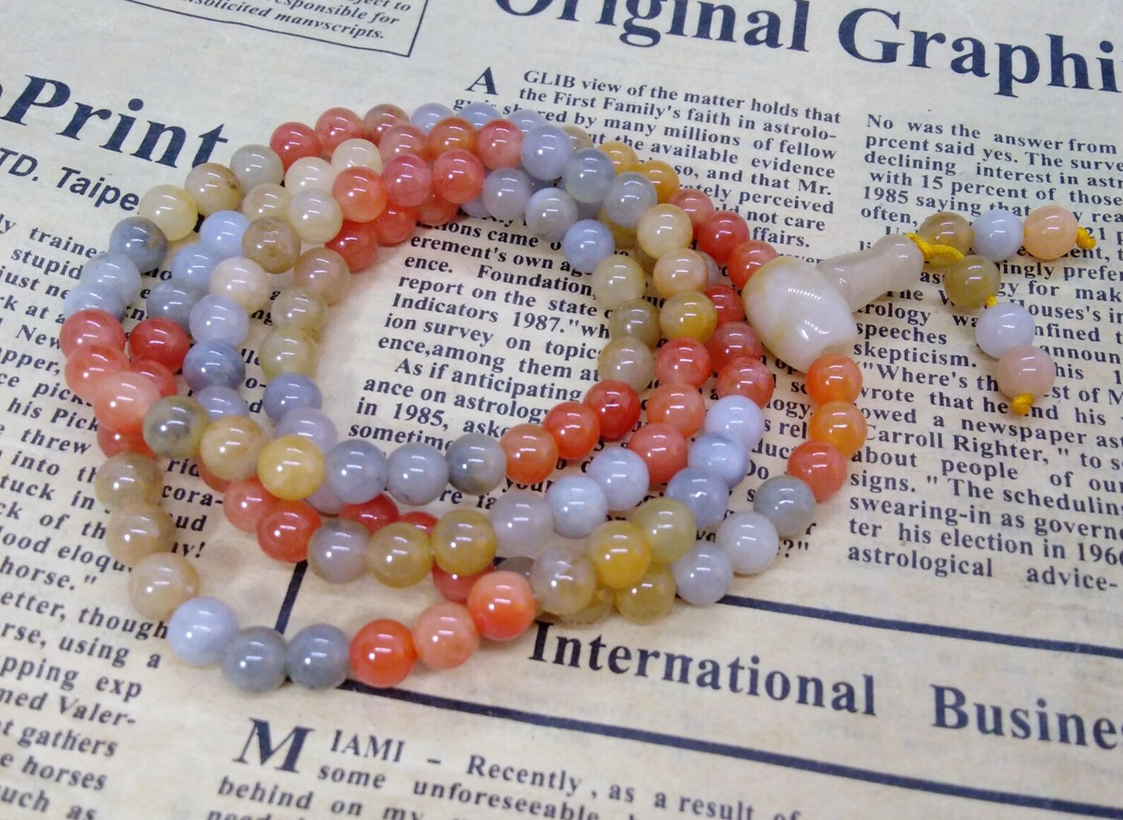 Natural Rainbow Jade Stone Bracelet Jade Stone Necklace 6mm - Etsy