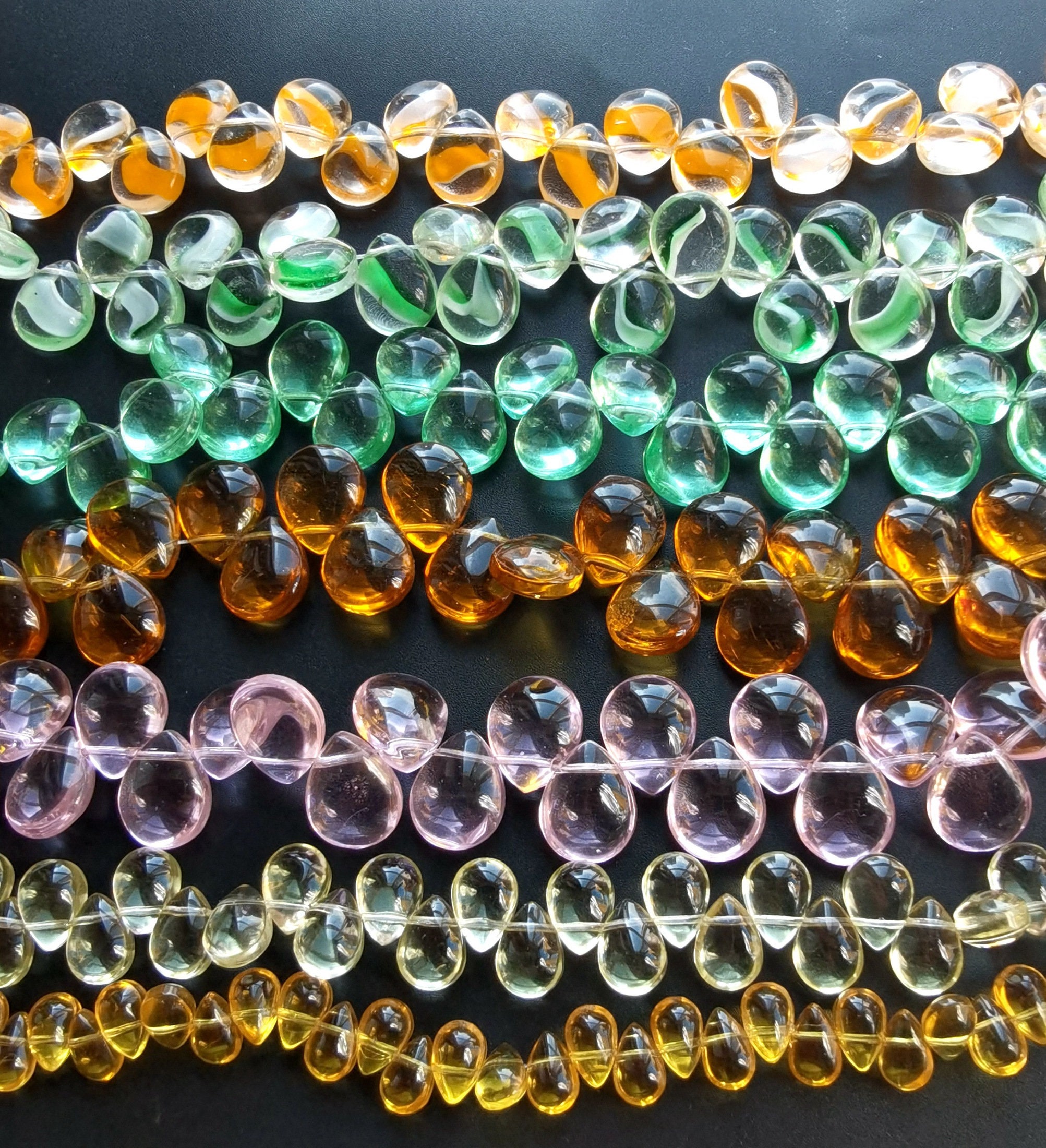 Loose Beads Light Yellow Glass Beads FULL STRAND 11 - Etsy