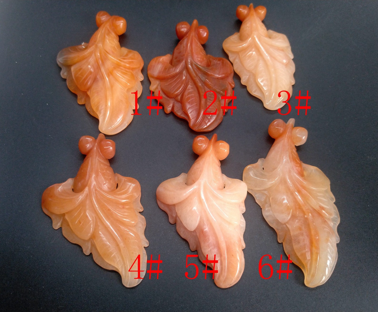 Fish Jade Pendant Carved Fish Red Pink Natural Jade Pendant | Etsy