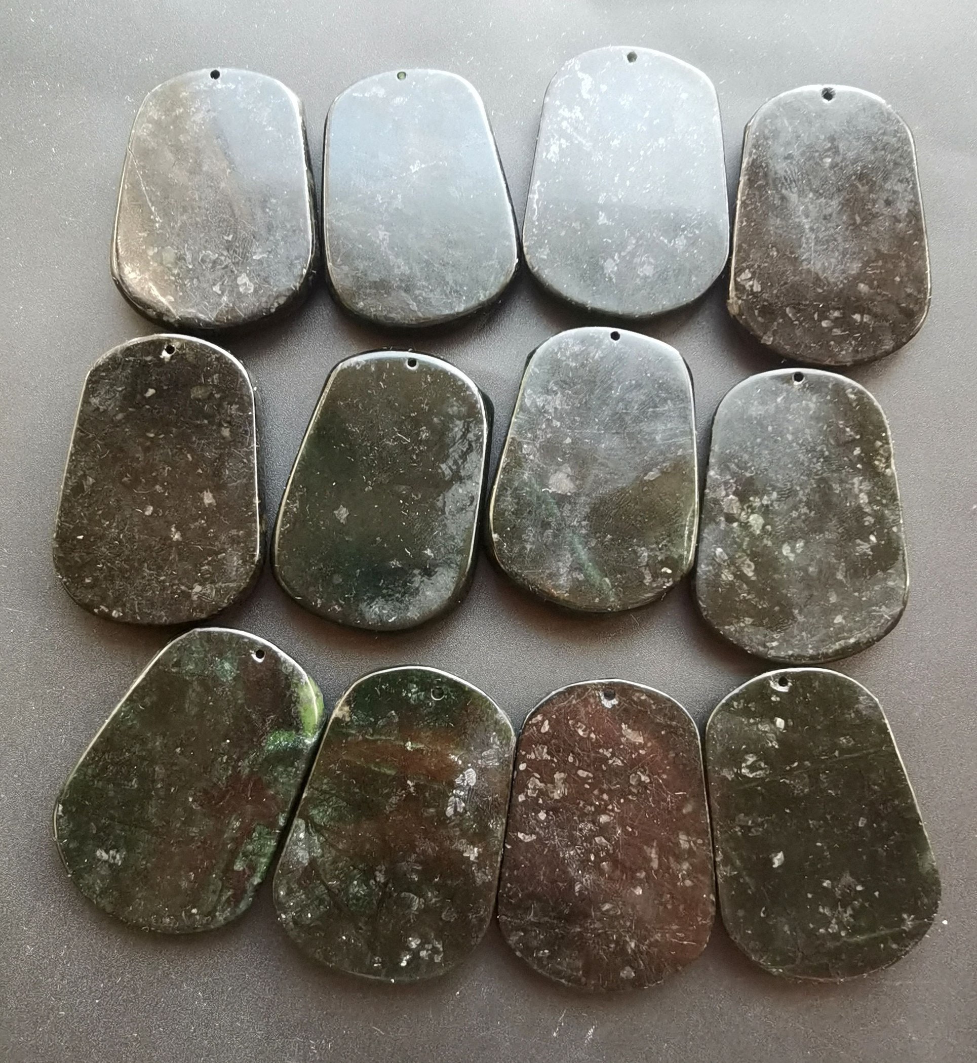 Chinese Zodiac natural black Jade stone | Etsy