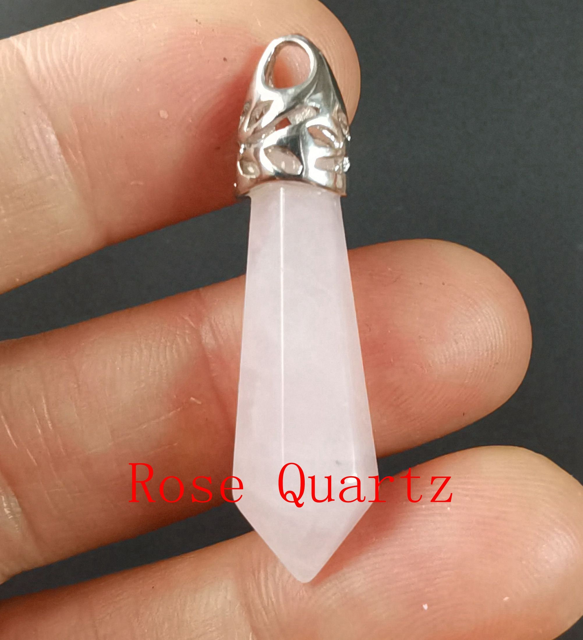 Crystal Pendantcrystal point Healing CrystalGenerator Tower | Etsy