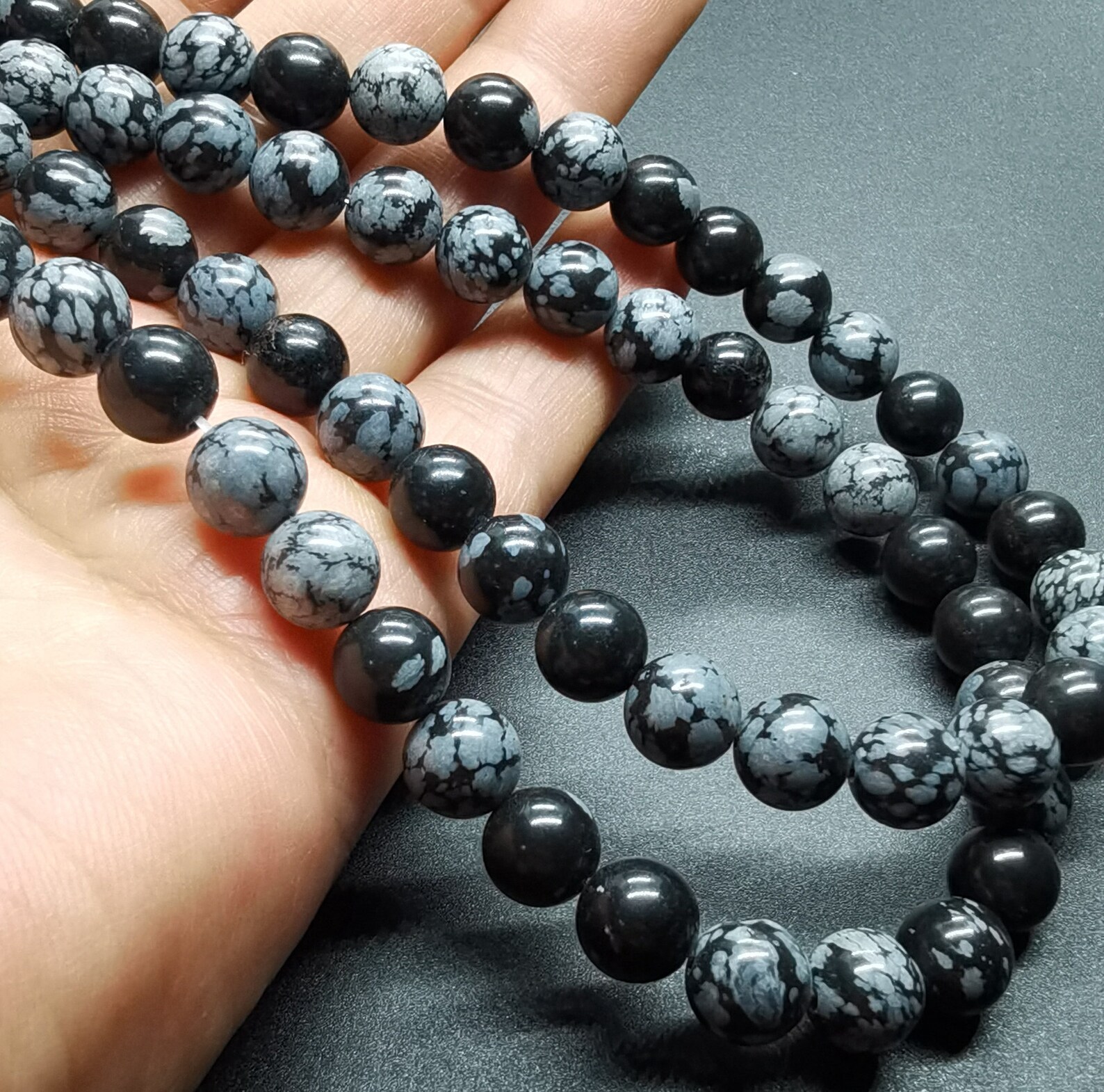 Snowflake Jasper,round Smooth Beads,4mm,6mm 8mm 10mm,charm Loose Beads ...