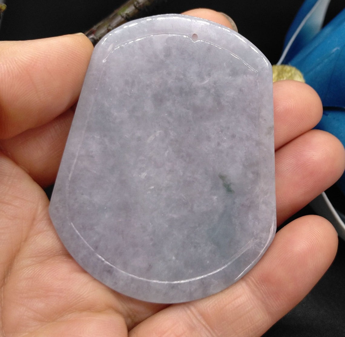Certified Grade A Natural Jadeite Jade Pendant Landscape - Etsy