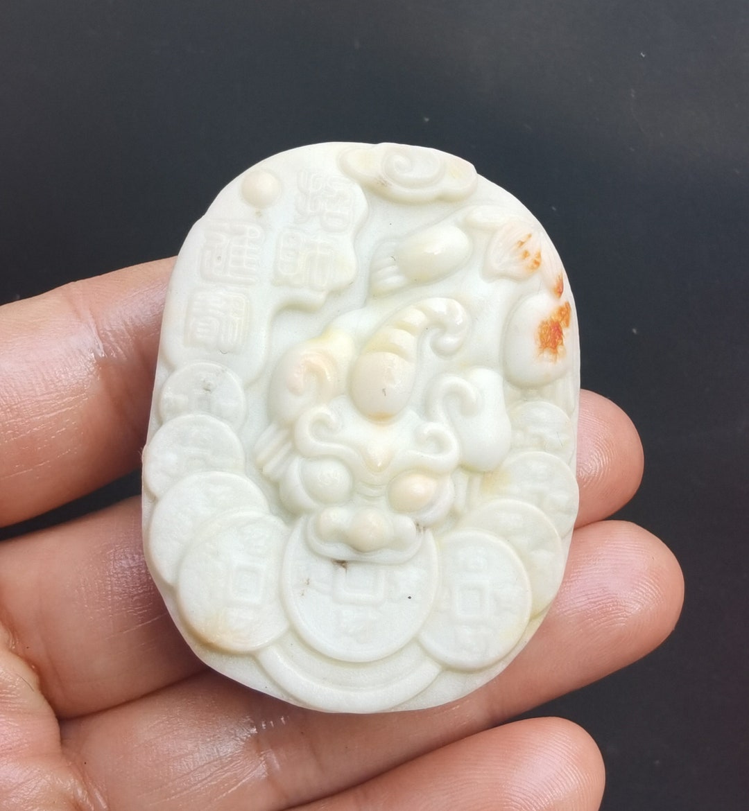 Chinese Golden Toad,turtle,brave Troops,jade Stone Pendant,amulet of ...