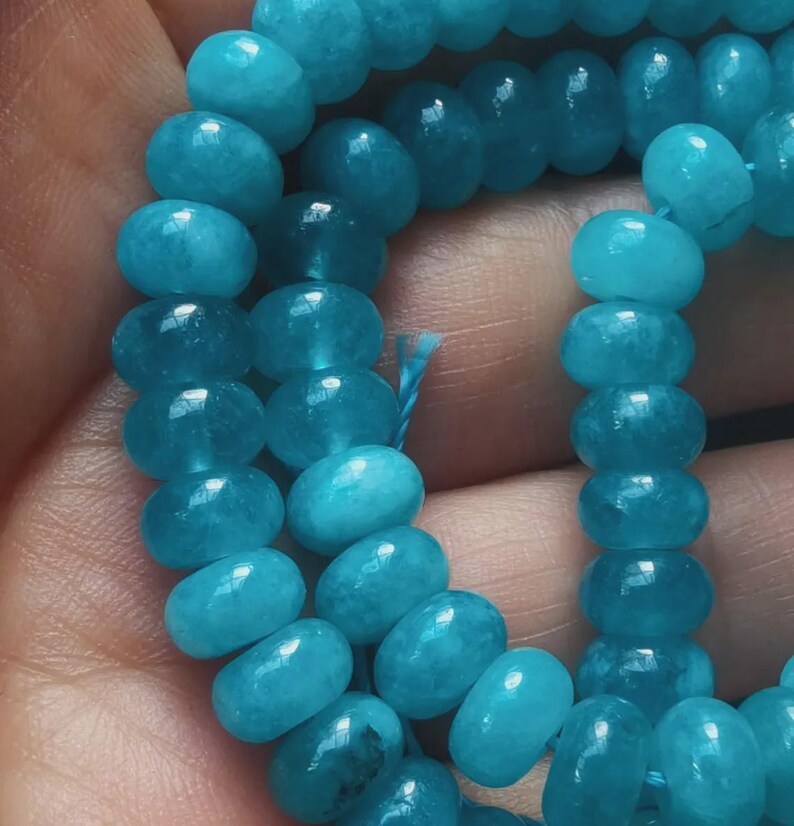 Rondelle Tianhe Stone Quartz Beads: 5mm X 8mm, 15.5" Strand - Etsy