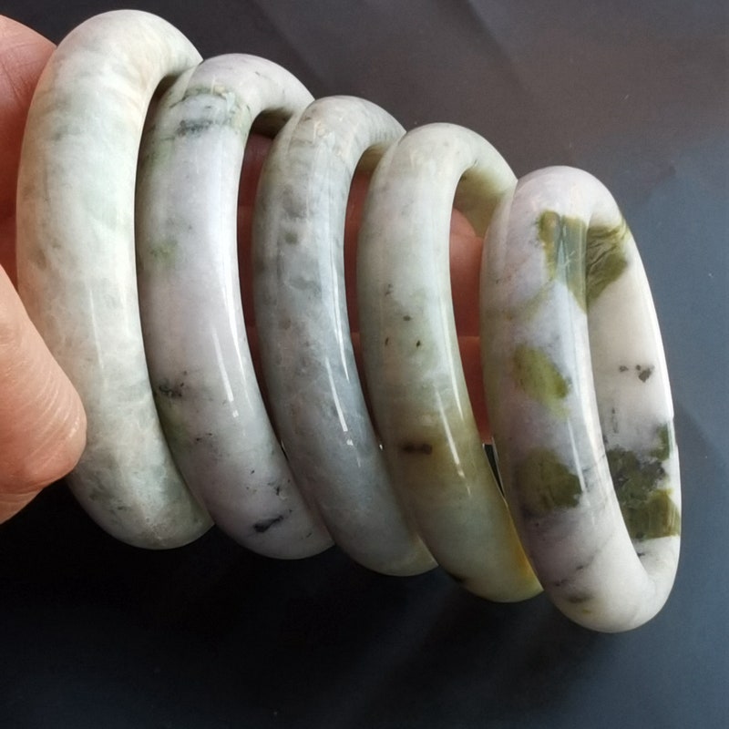 Stone Bangles - Etsy