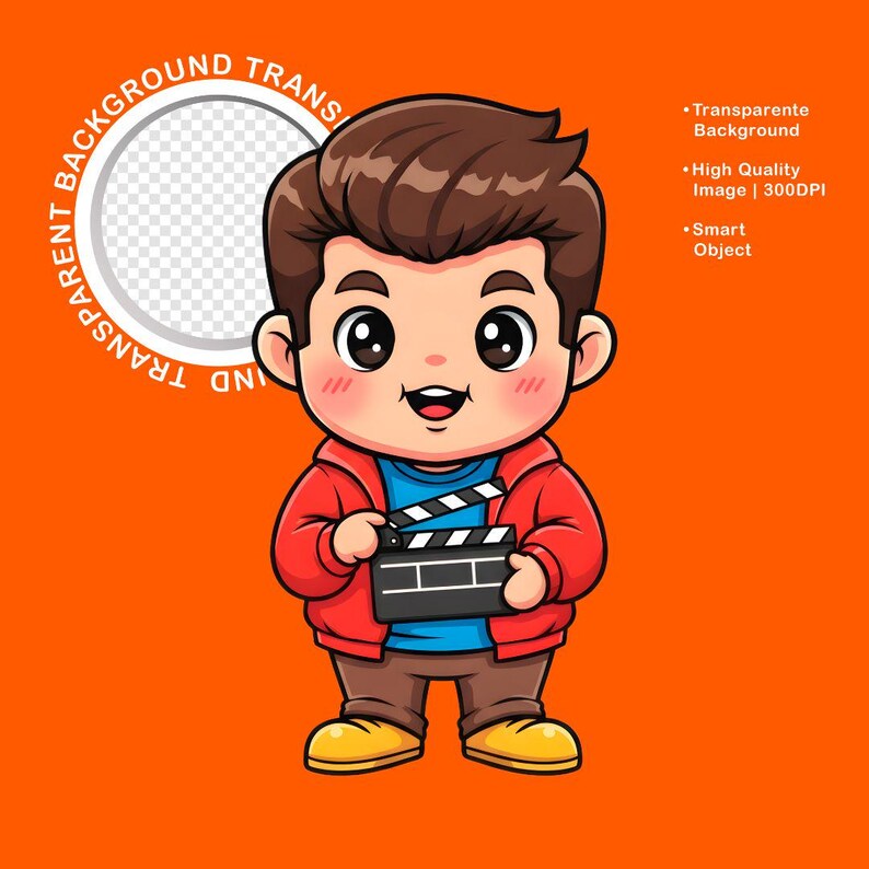 17 Kawaii Profession Cliparts in PNG | Cute Profession Characters ...